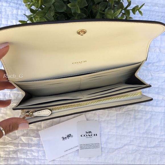 Coach | Bags | Coach Slim Envelope Wallet | Poshmark